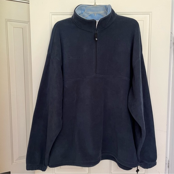 Columbia | Jackets & Coats | Mens Columbia 4 Zip Fleece Pullover Xxl ...